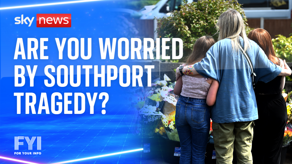 Are you worried by Southport tragedy? (01:26) - First News Live!