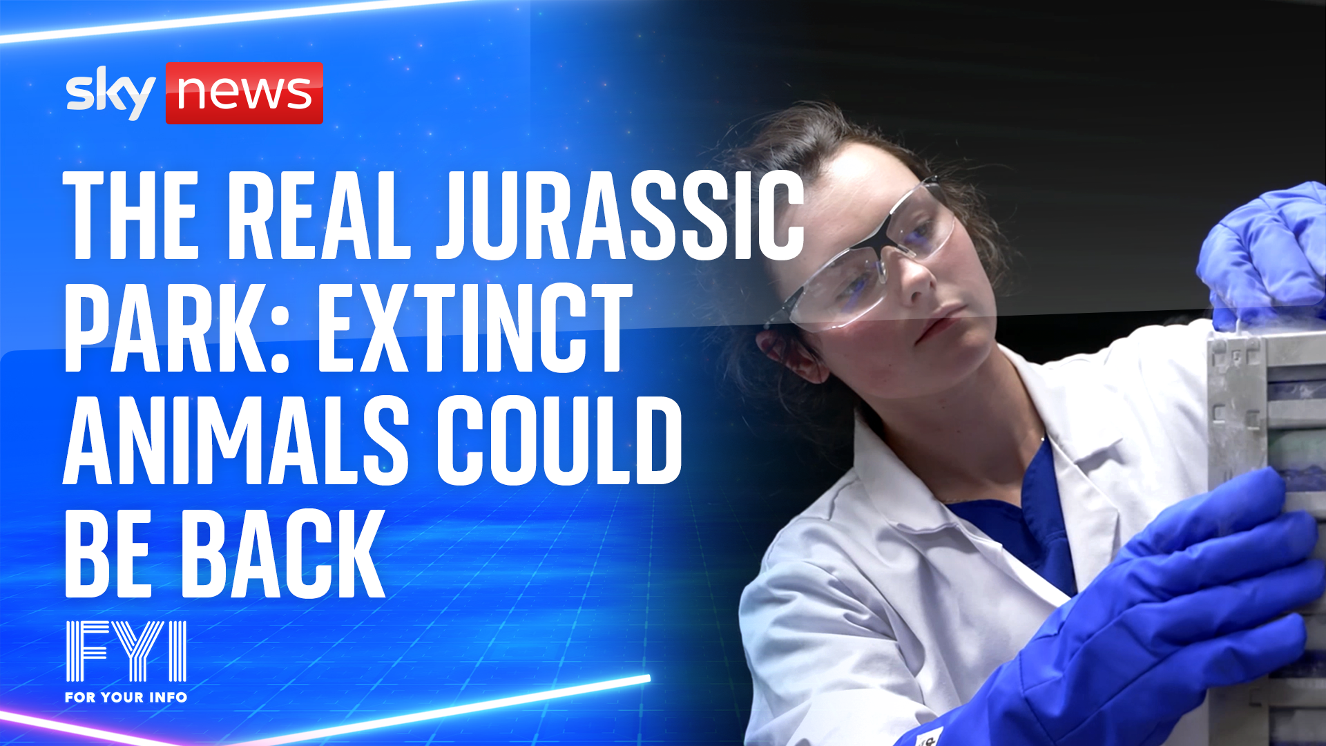 The real Jurassic Park: Extinct animals could be back (03:43) - First ...