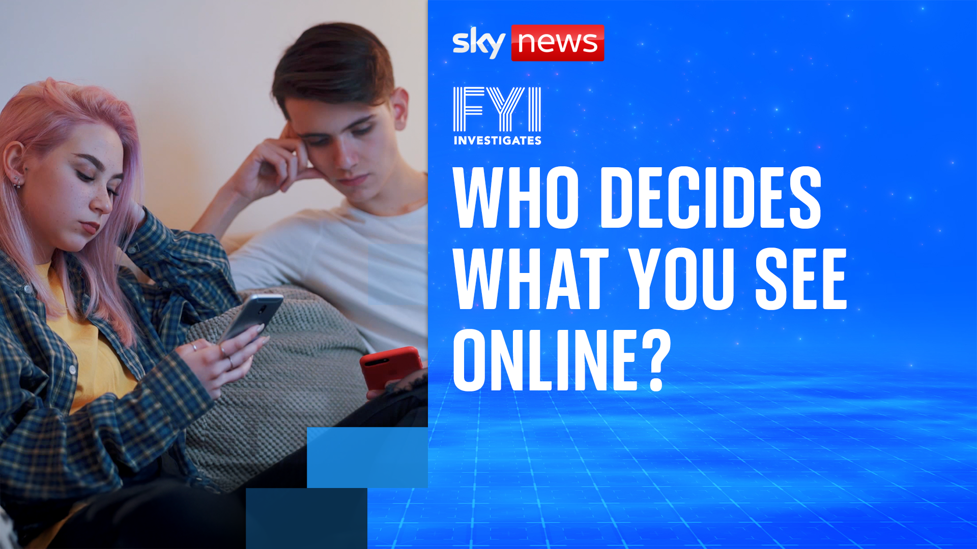 Who decides what you see online? (01:37) - First News Live!