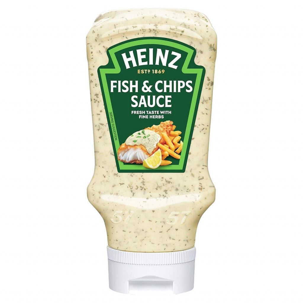 Would you rather eat fish and chips with ketchup, or this new sauce? - First News Live!